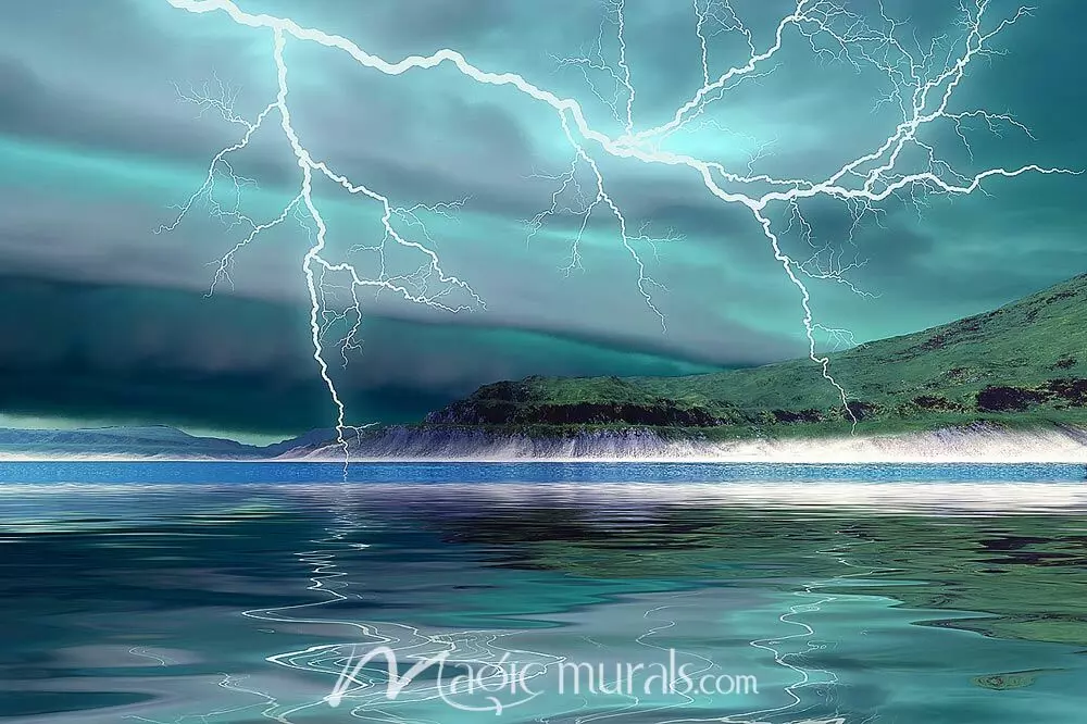 Coming Storm Wallpaper Wall Mural by Magic Murals
