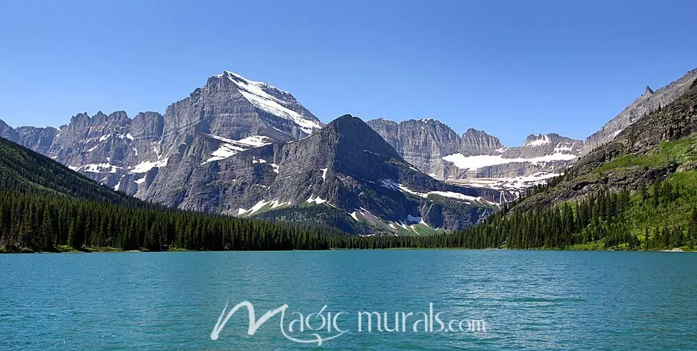 Glacier National Park Wallpaper Mural by Magic Murals