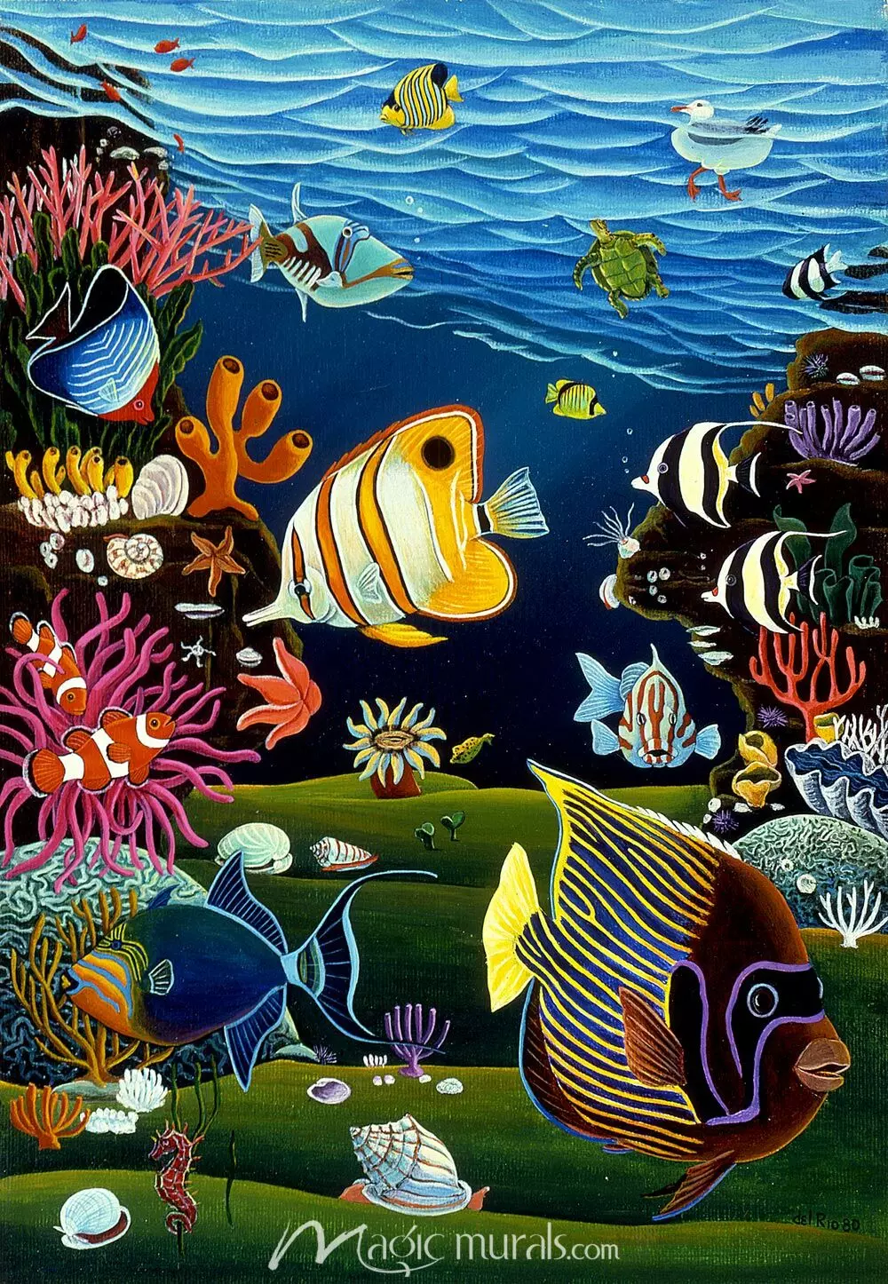 Coral Reef Nursery Murals