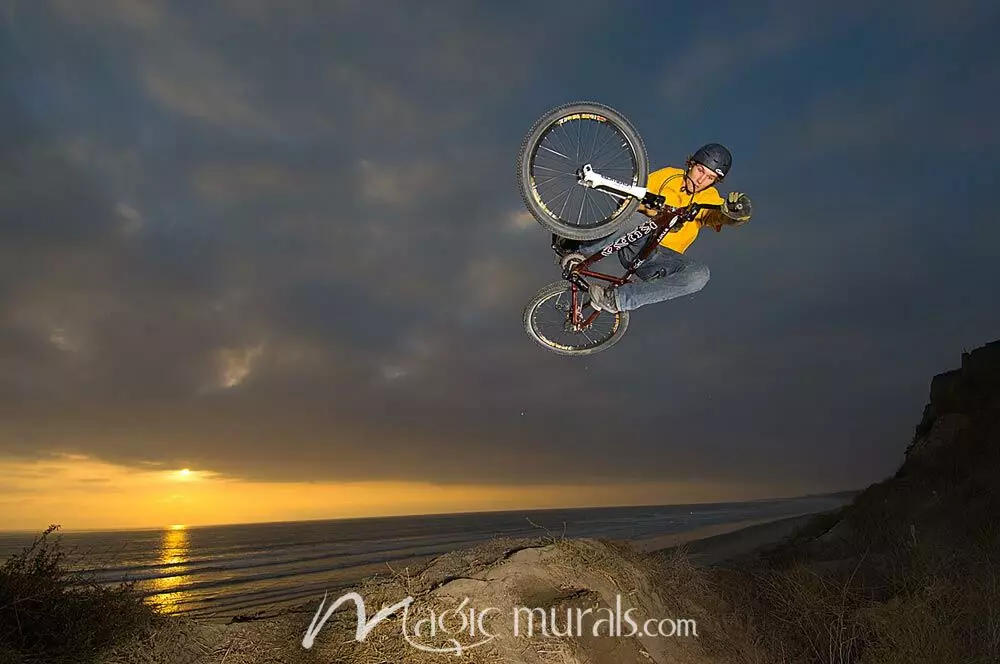 Mountain Bike Jump Wallpaper
