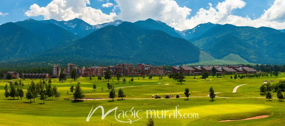 Pirin Golf Course Bulgaria Wallpaper Mural by Magic Murals