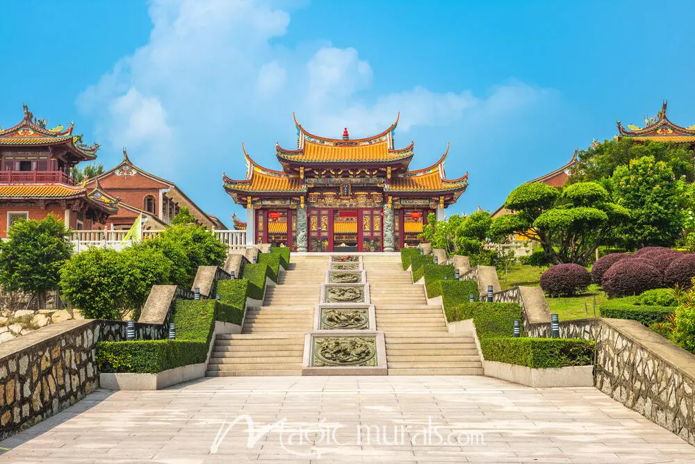 A-Ma Cultural Village Macau Wallpaper Mural by Magic Murals