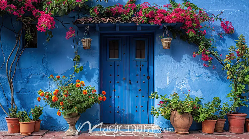 Mexican Streetscape 6840 Wallpaper Mural by Magic Murals