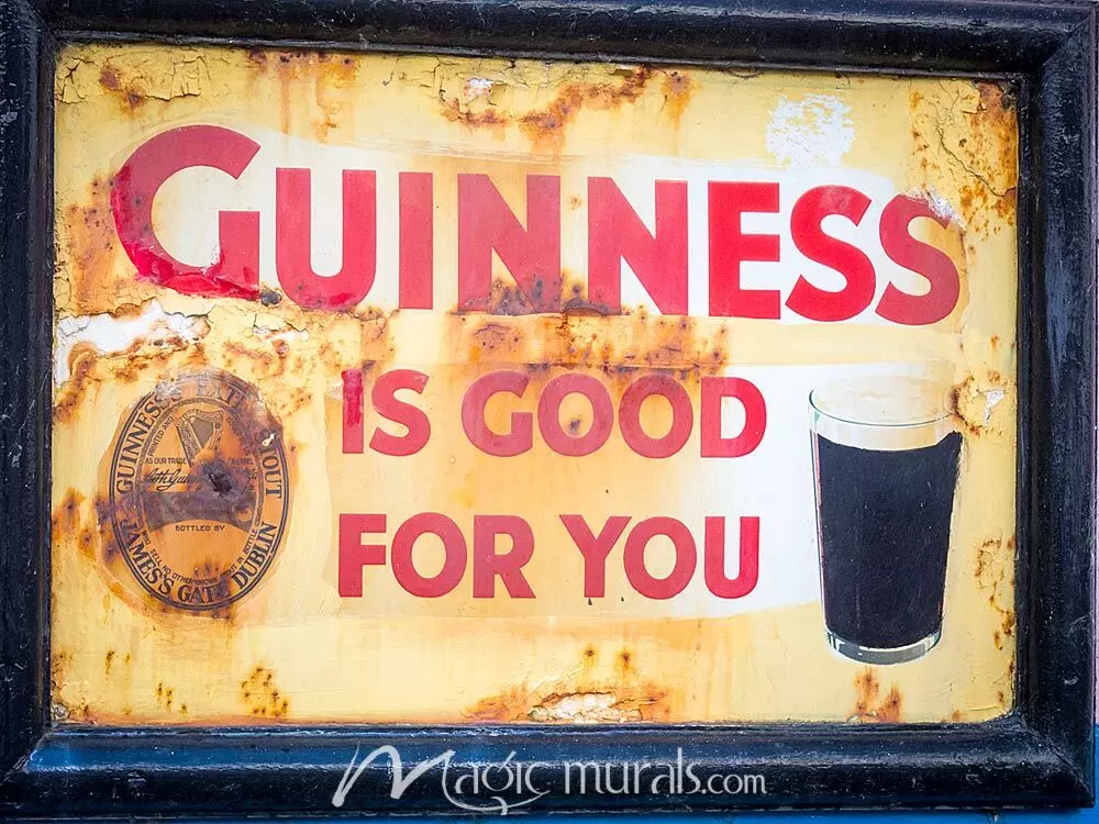 Guinness is Good Wallpaper Wall Mural by Magic Murals