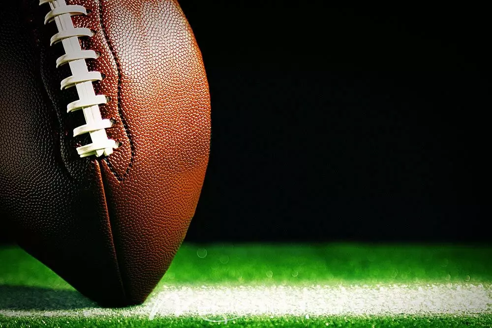 Close Up Football Wallpaper Wall Mural by Magic Murals