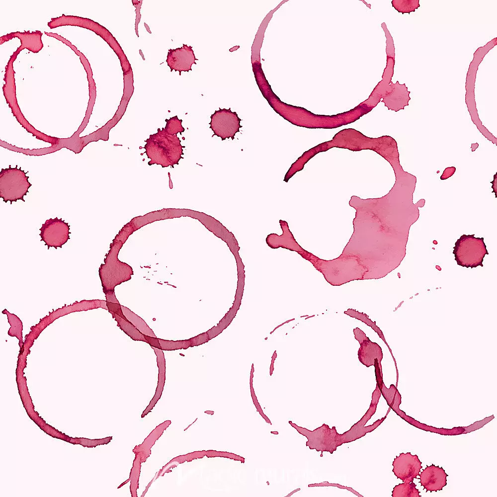 Wine Stains Wallpaper Wall Mural by Magic Murals
