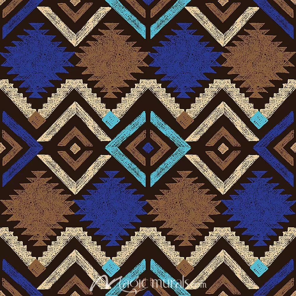 Tribal Texture Wallpaper Wall Mural by Magic Murals