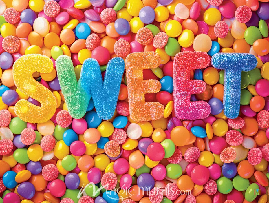 Sweet Candy 2846 Wallpaper Wall Mural by Magic Murals