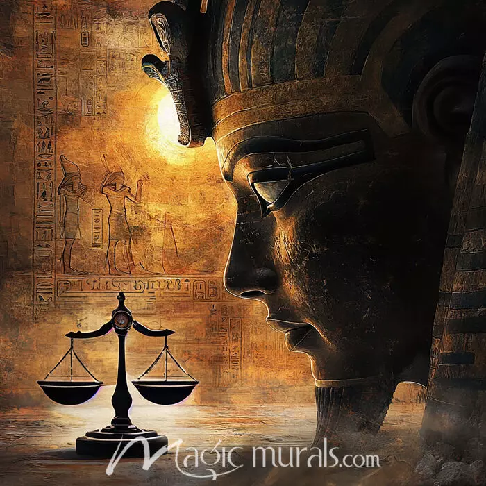 Weighing Egyptian Soul 4349 Wallpaper Mural by Magic Murals
