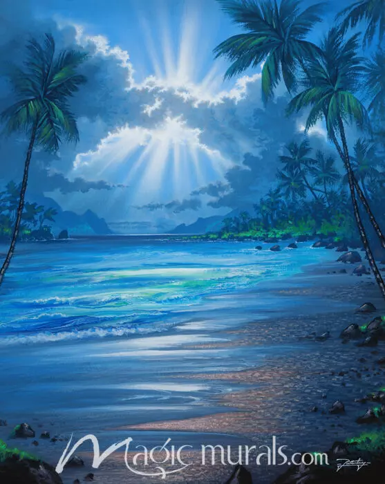 The Secret Sea 912 Wallpaper Wall Mural by Magic Murals