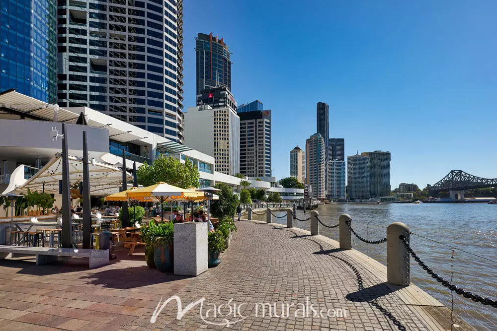 High Rise Waterfront Brisbane 1 Mural by Magic Murals