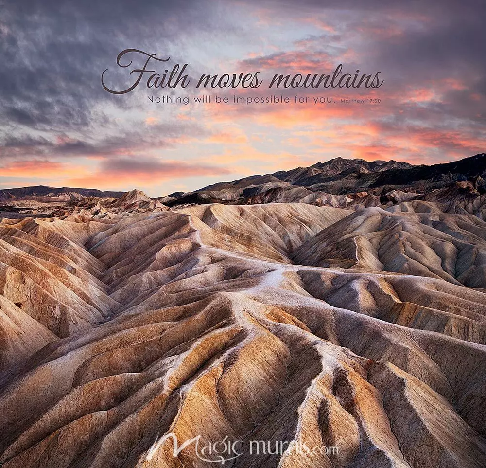 Move Mountains, Matthew Wallpaper Mural by Magic Murals