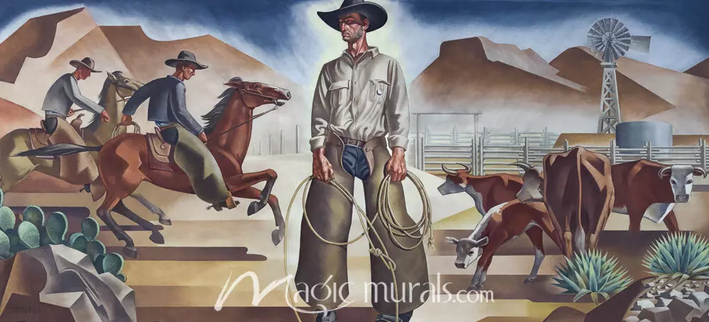 Texas Pride Wallpaper Wall Mural by Magic Murals