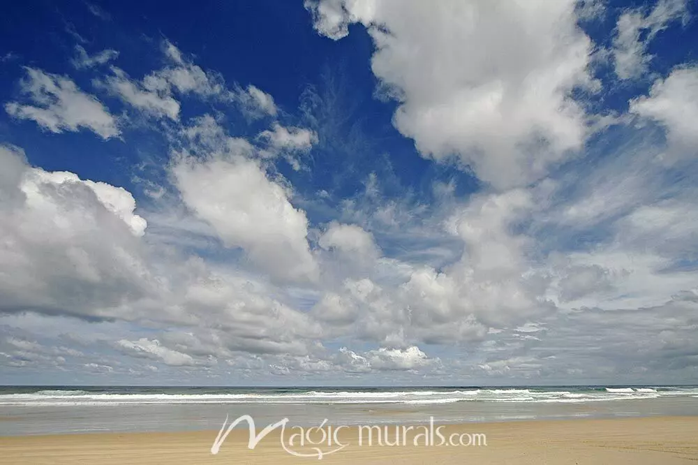 Clouds in Sky Wallpaper Wall Mural by Magic Murals