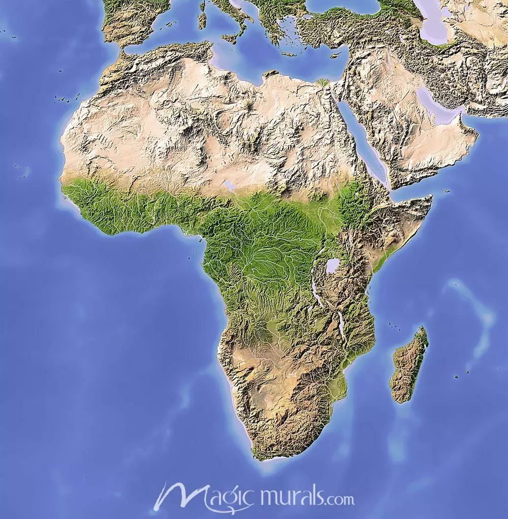 Relief Map Africa Africa Relief Map Stock Illustrations – 9,391