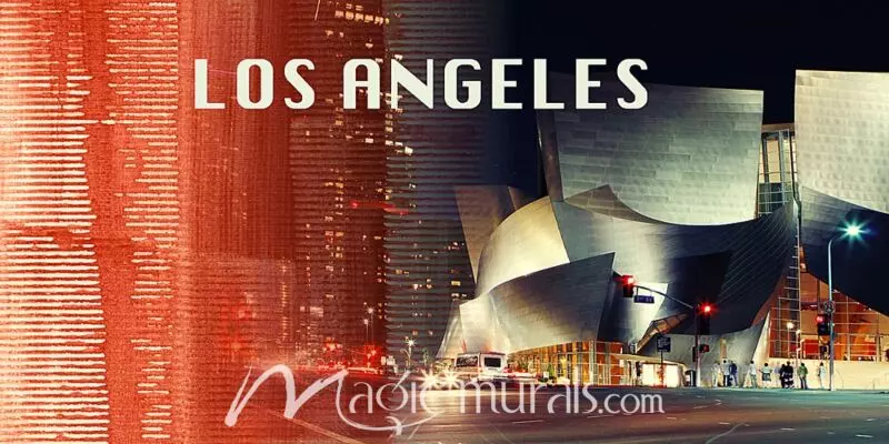 Disney Concert Hall Wallpaper Wall Mural by Magic Murals