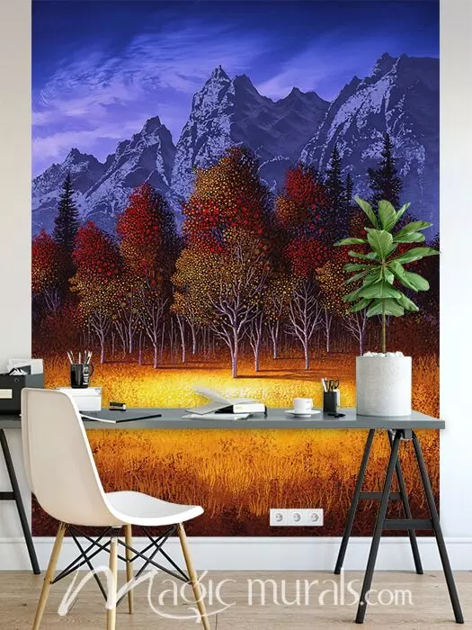 September Poem Wallpaper Wall Mural by Magic Murals