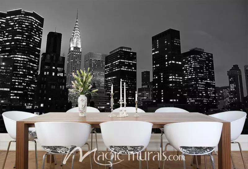 Chrysler Building Wallpaper Wall Mural by Magic Murals