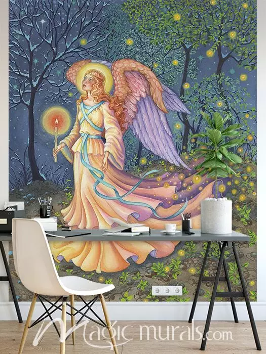 Guiding Angel Wallpaper Wall Mural by Magic Murals