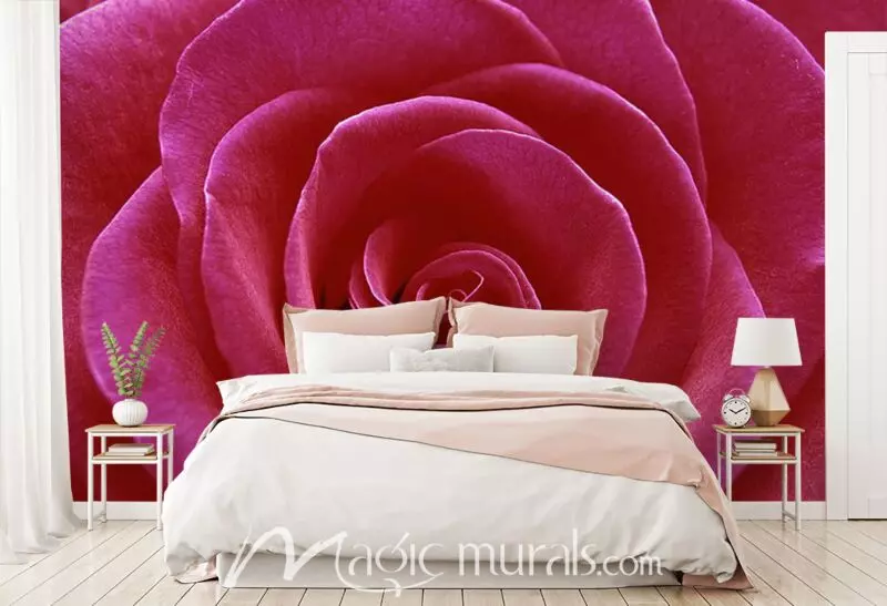 Rose Blossom Wallpaper Wall Mural by Magic Murals
