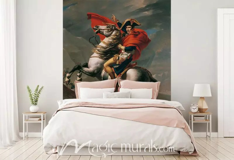 Napoleon Crossing the Alps Wallpaper Mural by Magic Murals