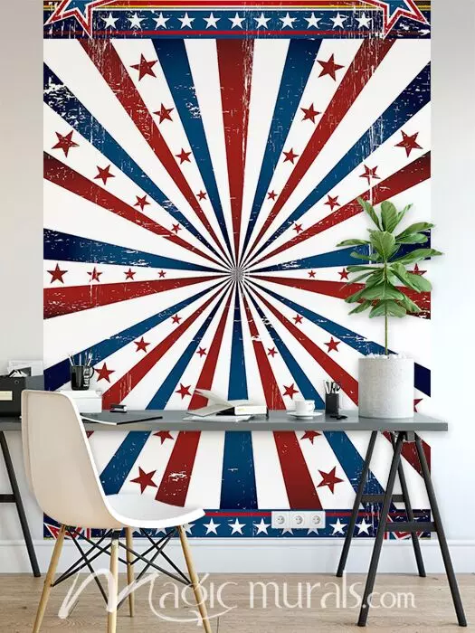 Flag Wallpaper Wall Mural by Magic Murals