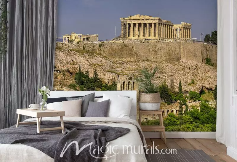 Greek Architecture Wallpaper Wall Mural by Magic Murals
