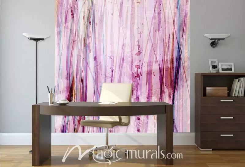 Nostalgia Abstract Wallpaper Wall Mural by Magic Murals