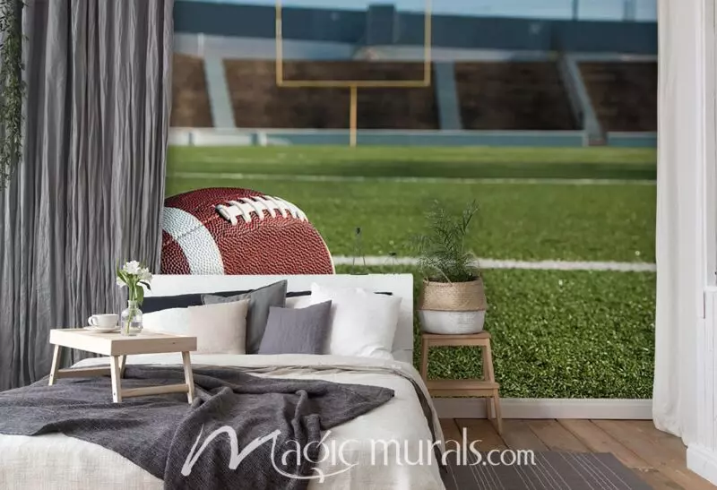 Football Wallpaper Wall Mural by Magic Murals