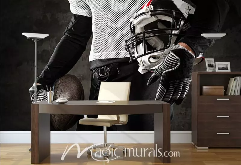 Football Core Wallpaper Wall Mural by Magic Murals