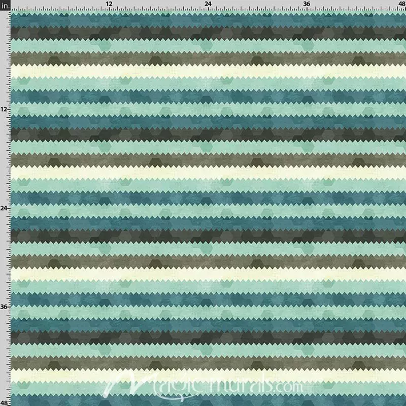 Zigzag Stripes Wallpaper Wall Mural by Magic Murals