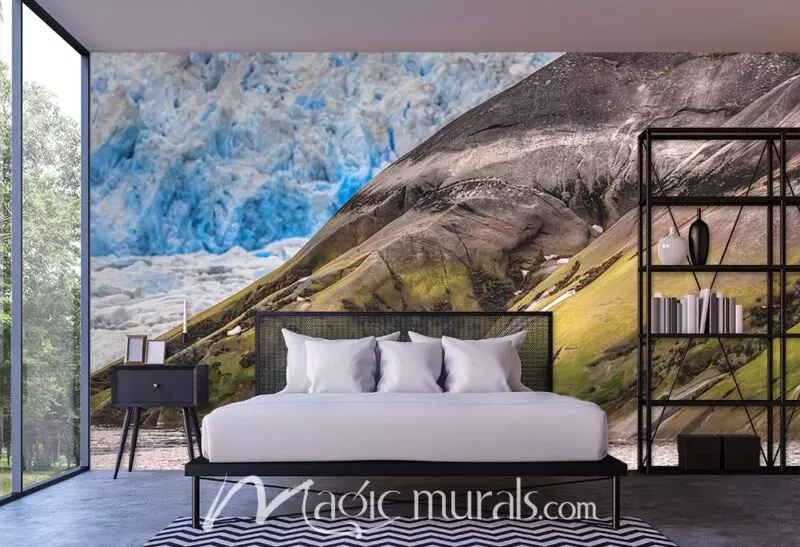 Glacier Colors Wallpaper Wall Mural by Magic Murals