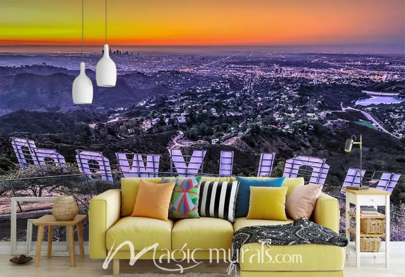Rear Iconic View Wallpaper Wall Mural by Magic Murals