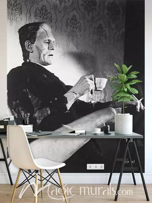 Bride of Frankenstein Wallpaper Mural by Magic Murals