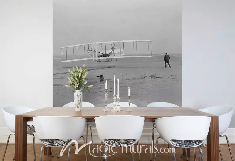 First Flight Wallpaper Wall Mural by Magic Murals