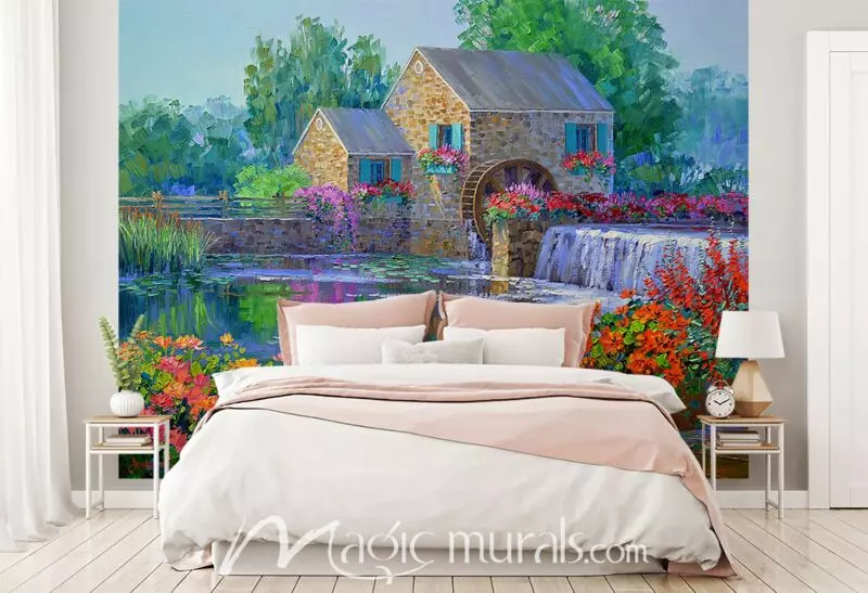 Calming Waters Wallpaper Wall Mural by Magic Murals