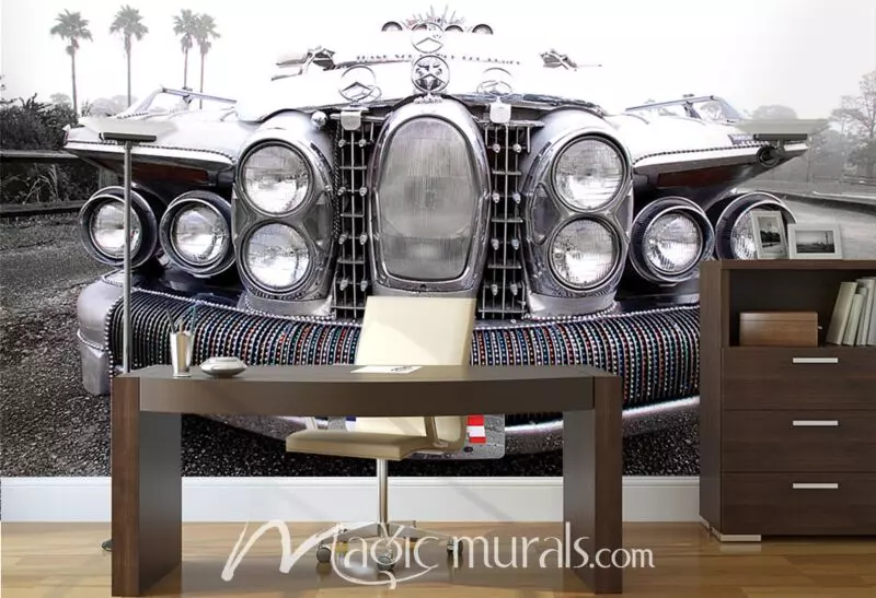 Custom Car Wallpaper Wall Mural by Magic Murals