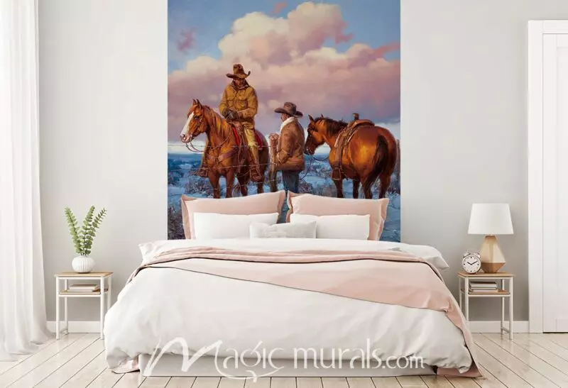 Cattle and Coffee Wallpaper Wall Mural by Magic Murals