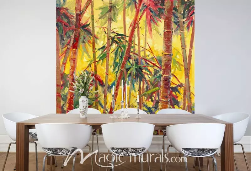 Oriental Awakening Wallpaper Wall Mural by Magic Murals