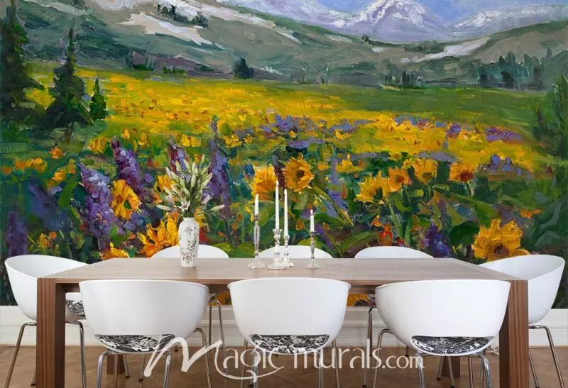 Sierra Awakening Wallpaper Wall Mural by Magic Murals