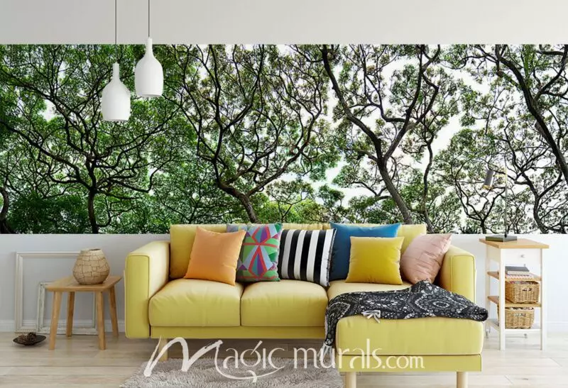 Green Scene Wallpaper Wall Mural by Magic Murals