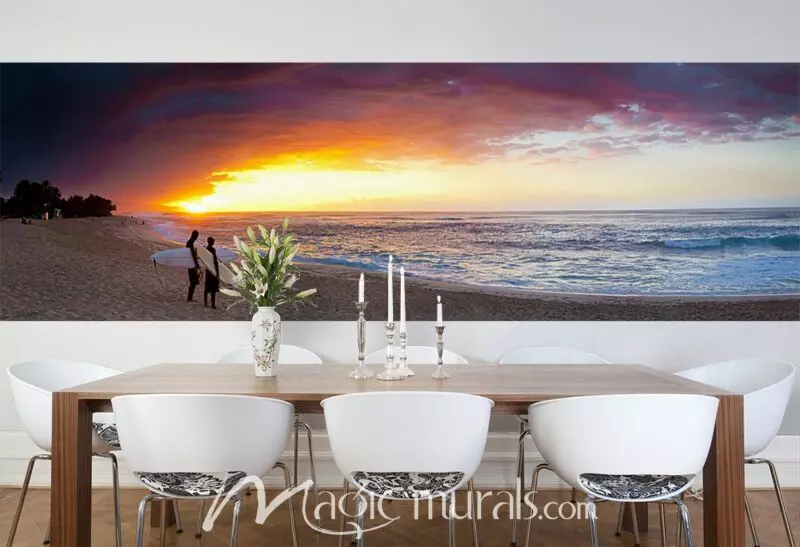 Sunset Sunset Wallpaper Wall Mural by Magic Murals