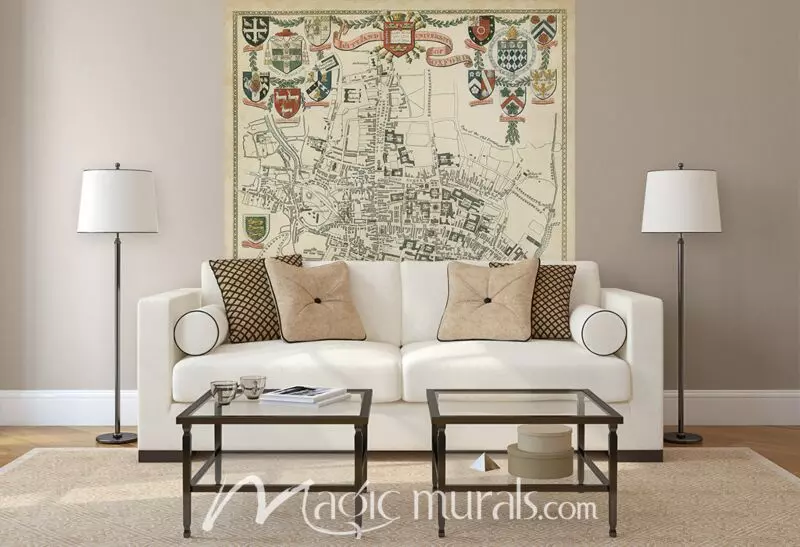 City & University of Oxford Wallpaper Mural by Magic Murals