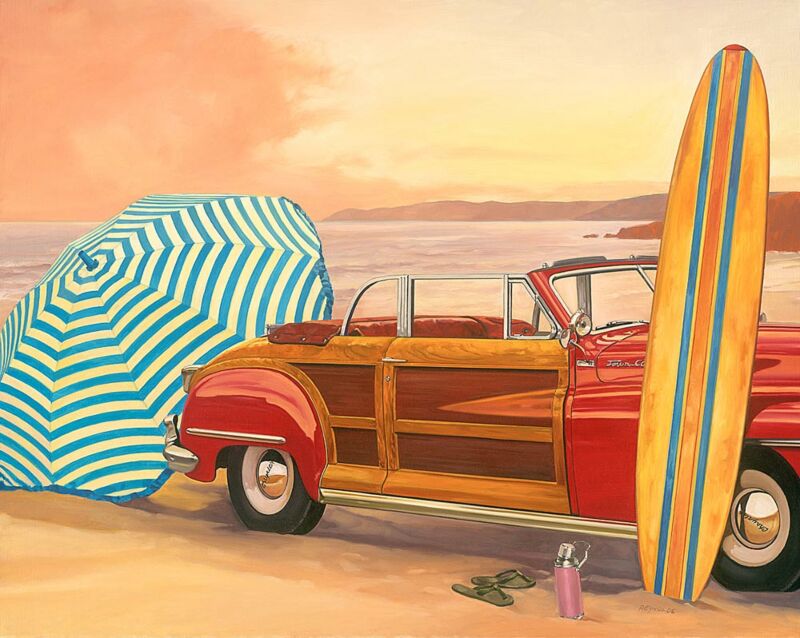 Surfing Murals - Wall Murals of Breaking Surf & Surfing