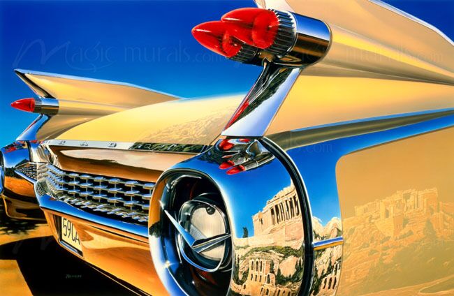 Transportation Murals - Wall Murals of Planes, Trains & More