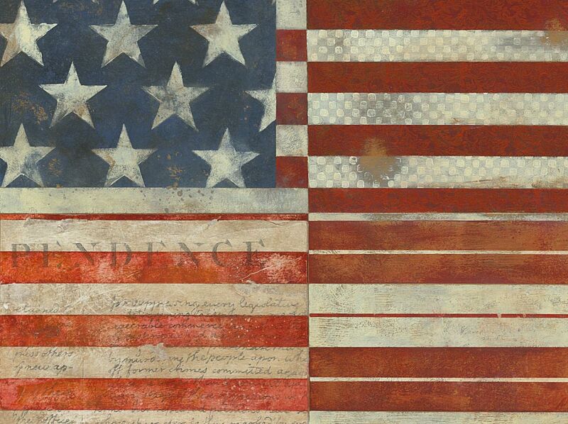 US Flag Murals - Wall Murals of USA Flags