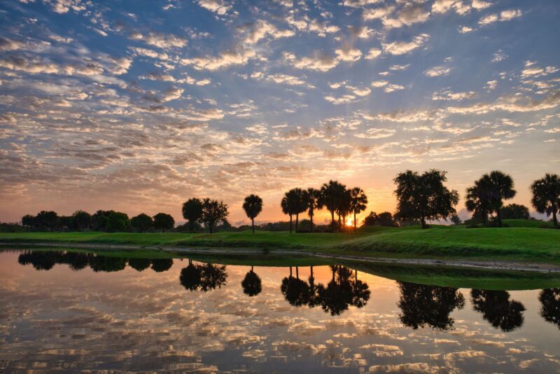 Golf Murals - Wall Murals of Golf Course Scenes