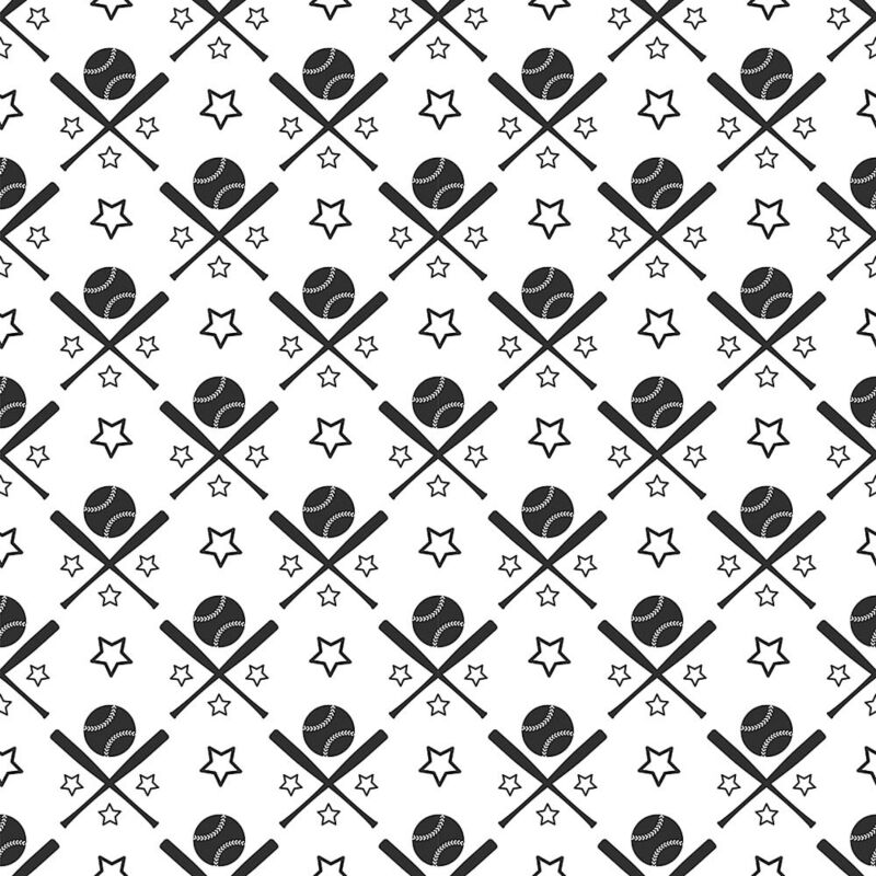 Repeating Children's Pattern Wallpaper at Magic Murals