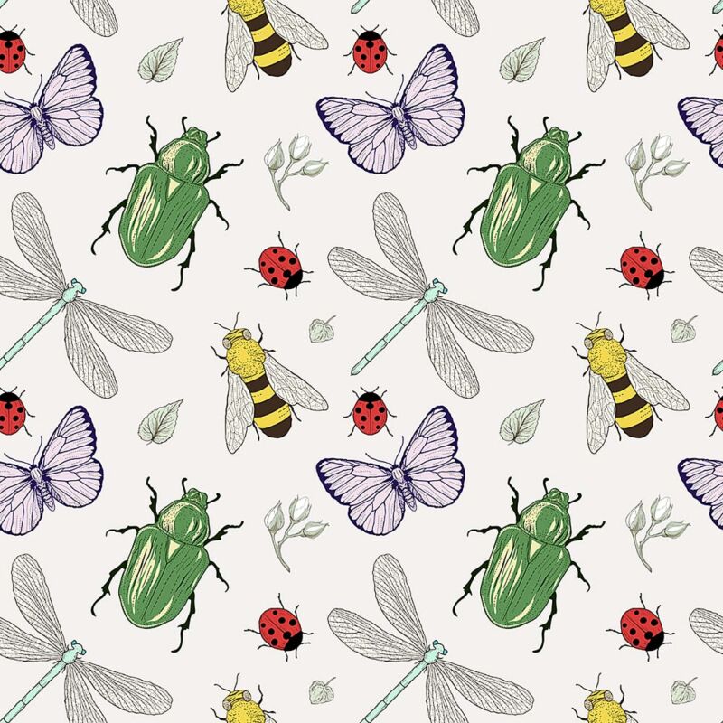 Repeating Children's Pattern Wallpaper at Magic Murals