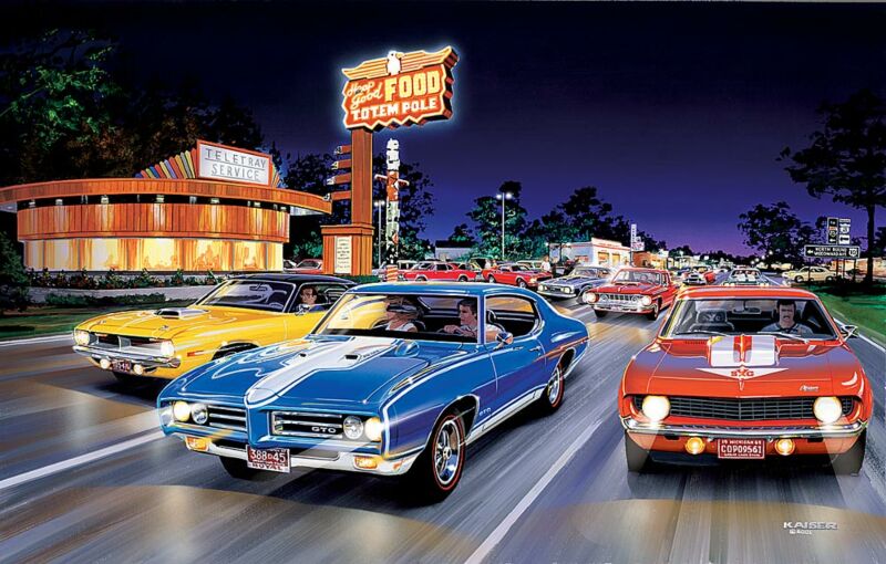 Car Murals & Truck Murals at MagicMurals.com